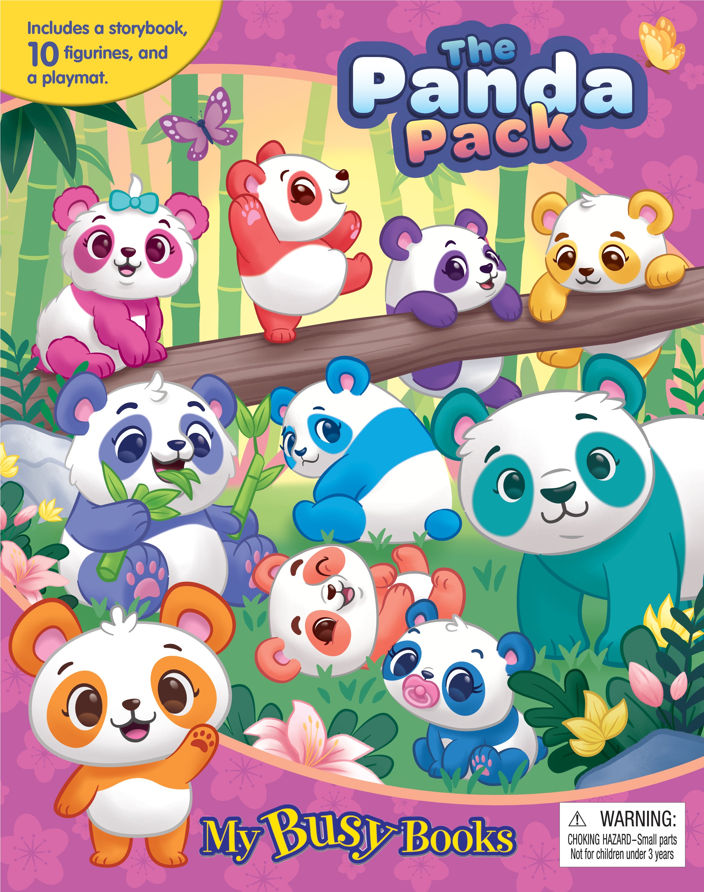 The Panda Pack, My Busy Book – Phidal