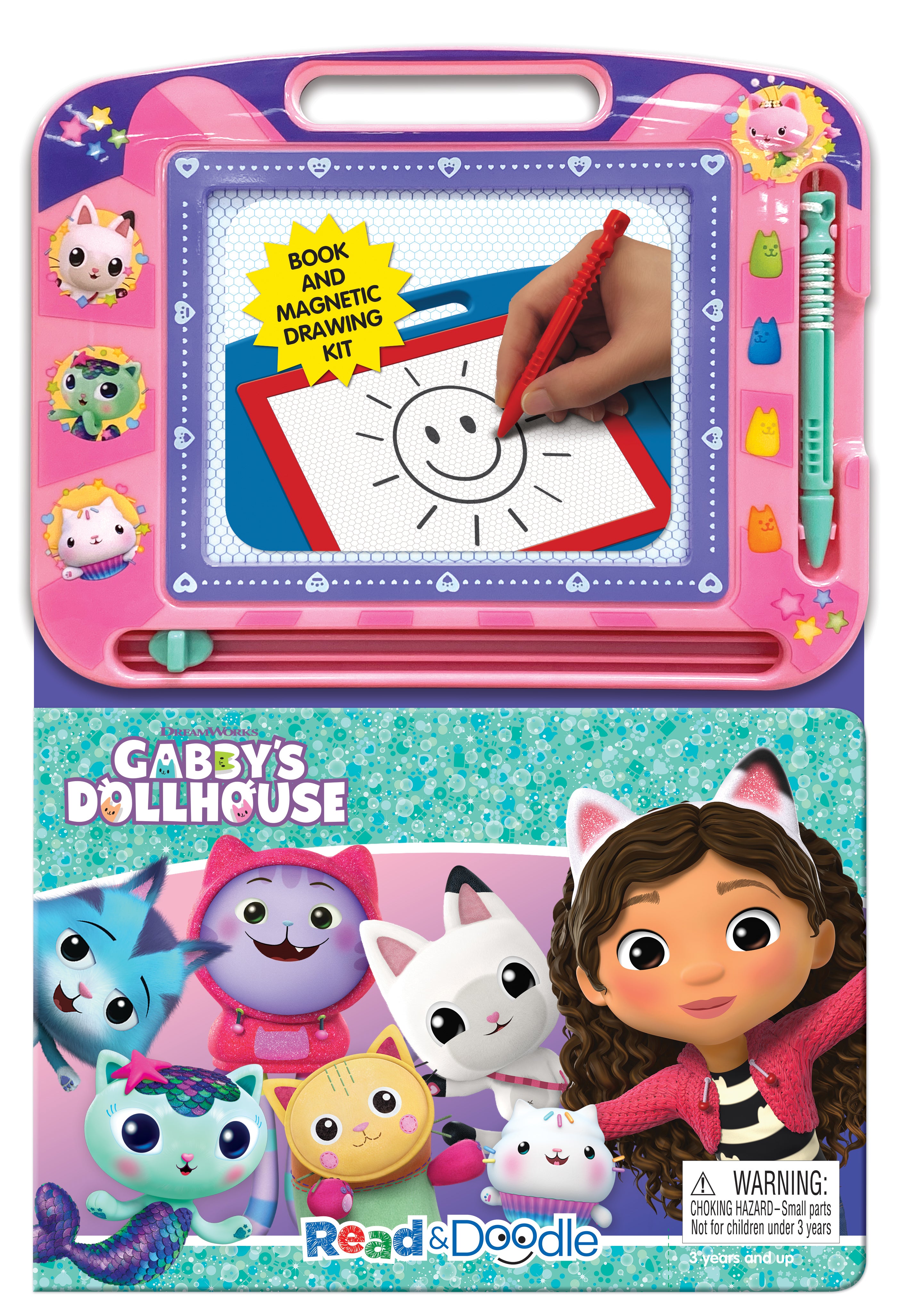 DreamWorks, Gabby's Dollhouse Read and Doodle, Learning Drawing ...