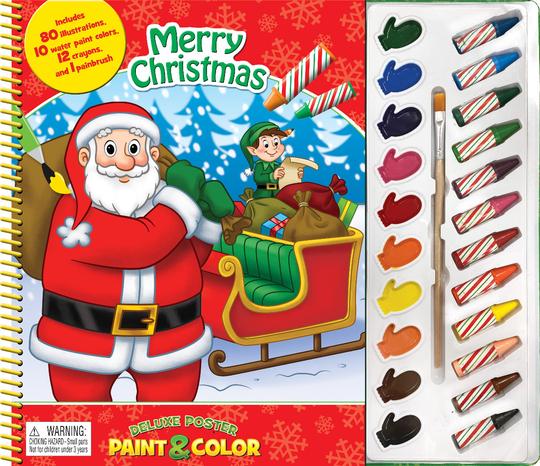 jumbo christmas coloring book