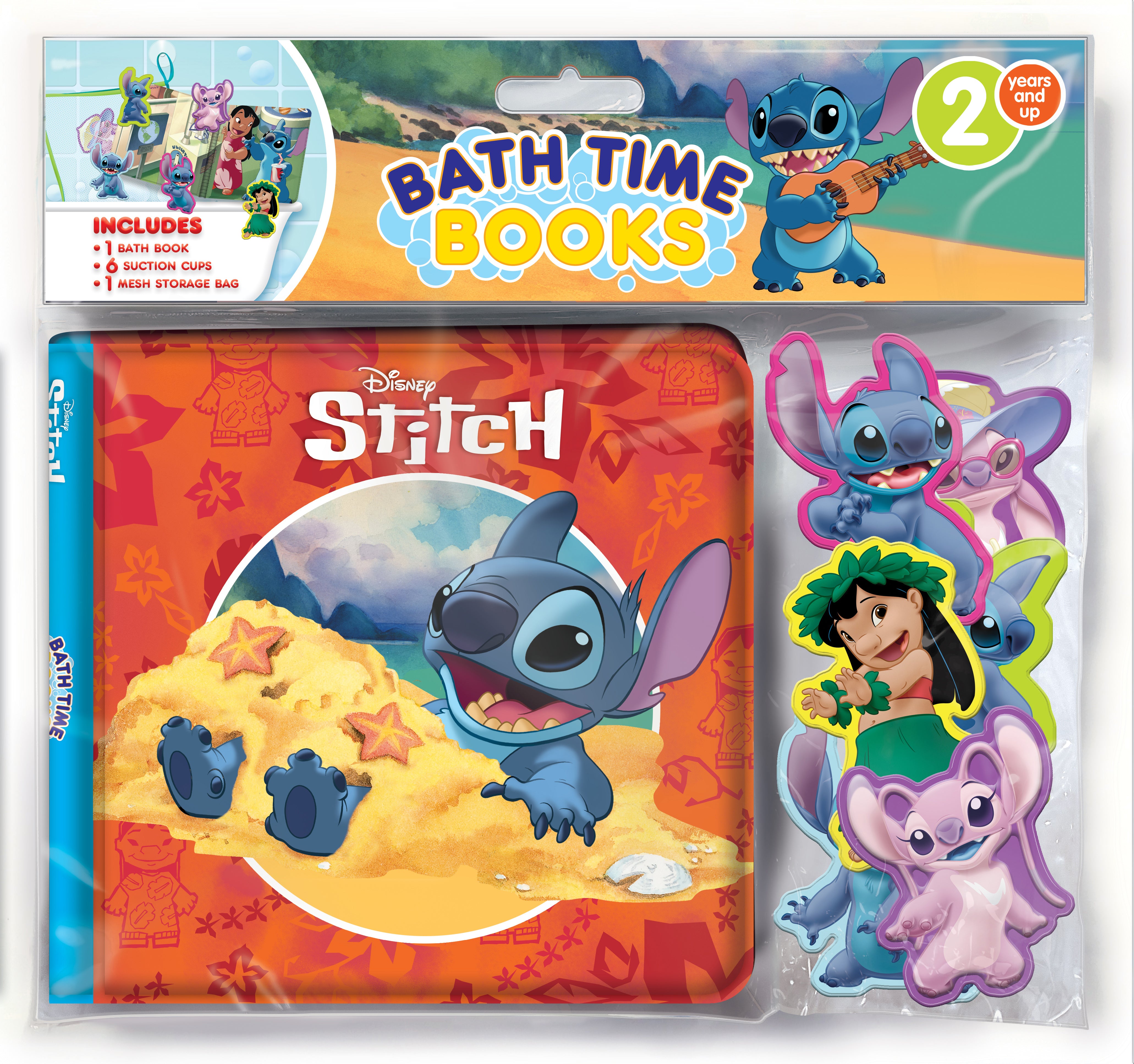 Stitch Bath Time Book – Phidal