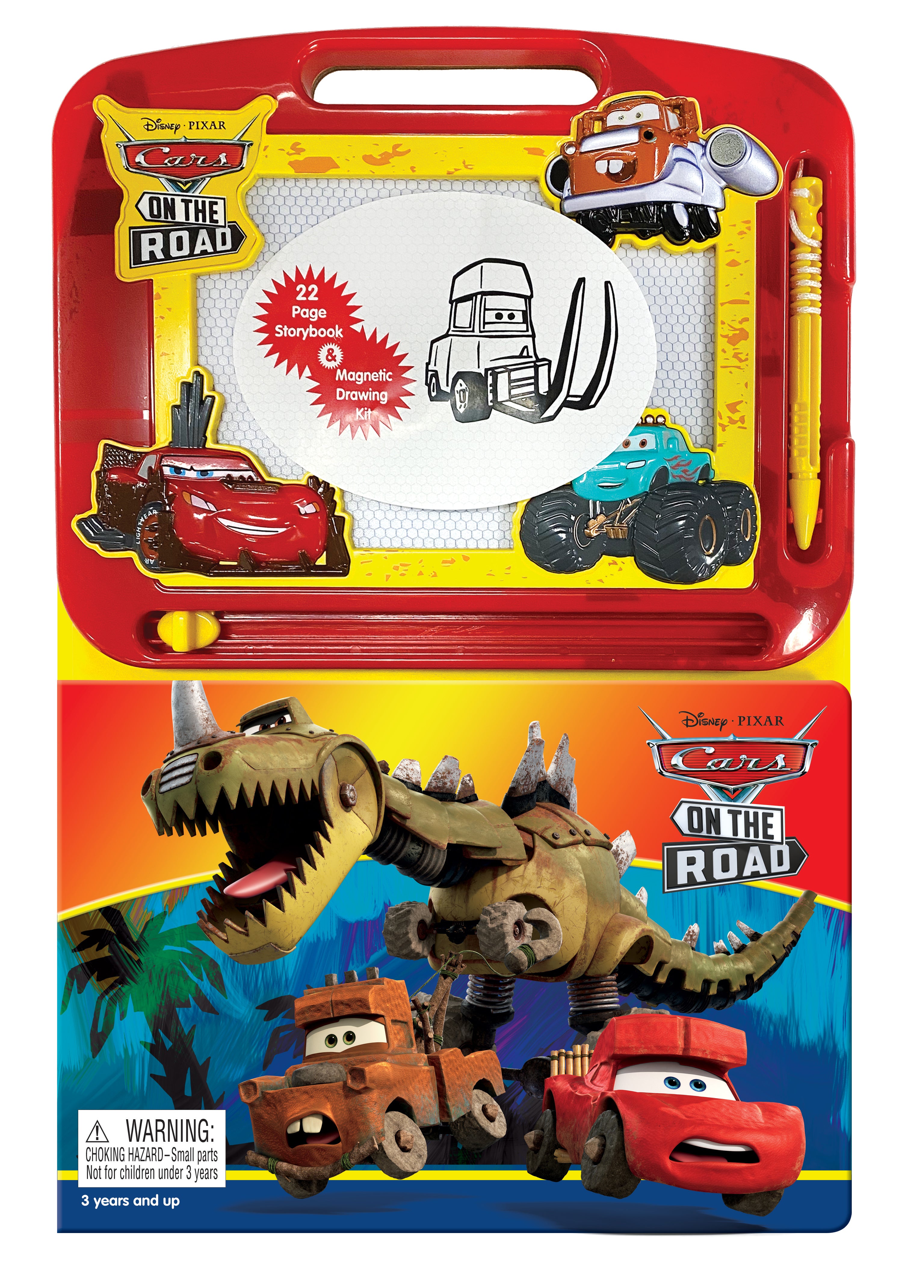 Disney, Cars On The Road, Learning Drawing Activity book – Phidal