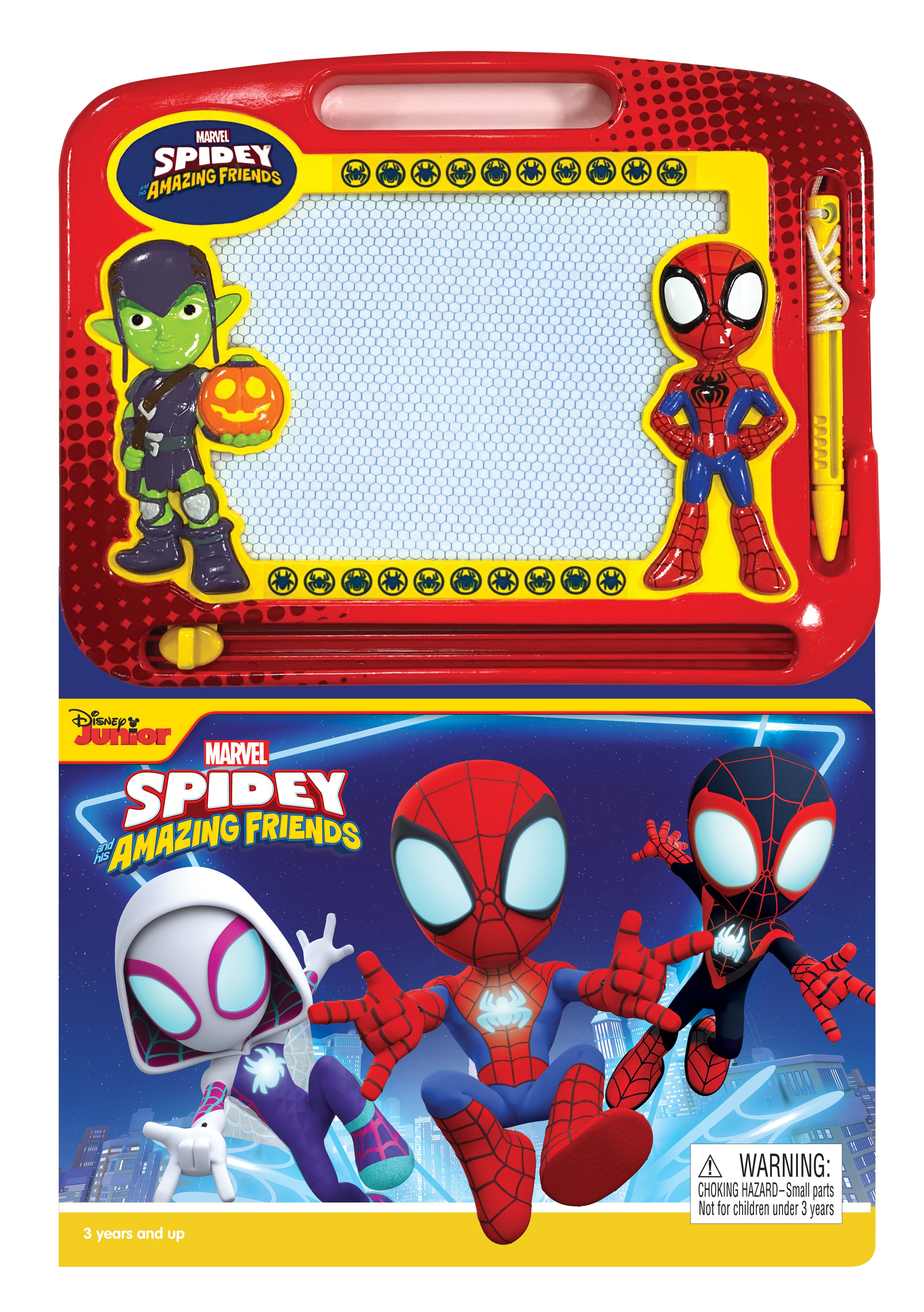 Disney, Spidey & Amazing Friends, Learning Drawing Activity book – Phidal