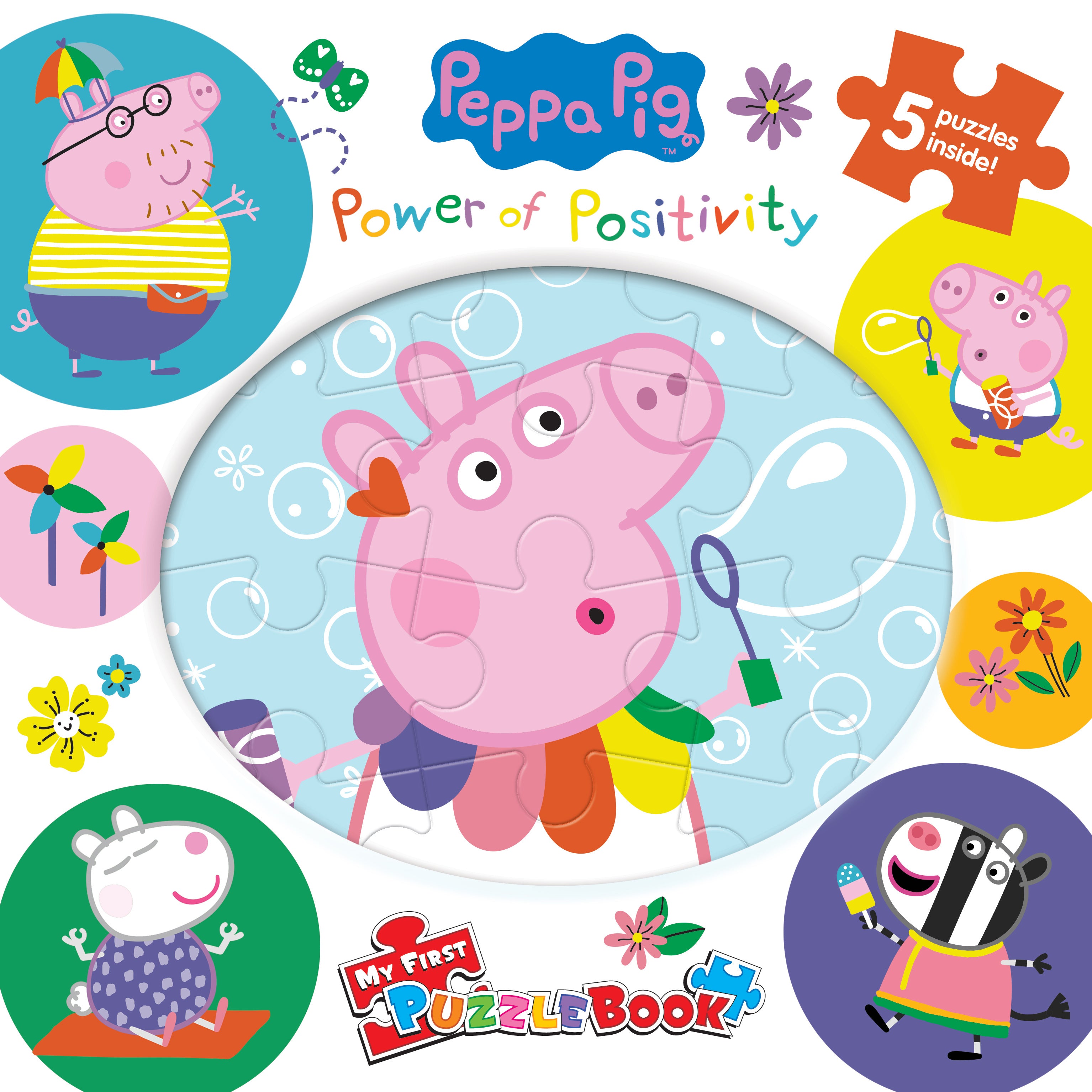 Peppa Pig Power of Positivity My First Puzzle Book – Phidal