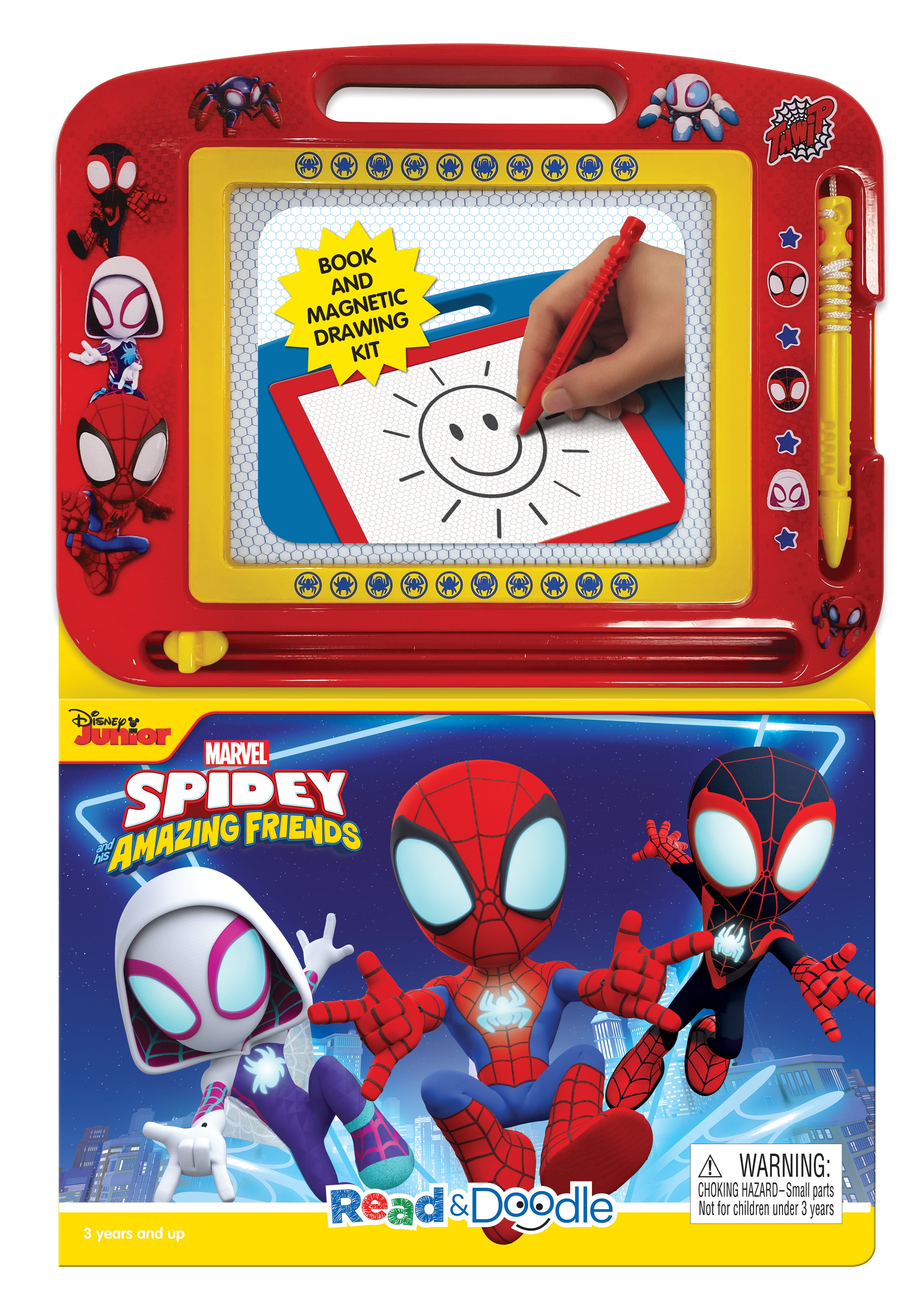 Marvel, Spidey and His Amazing Friends Read and Doodle, Learning ...