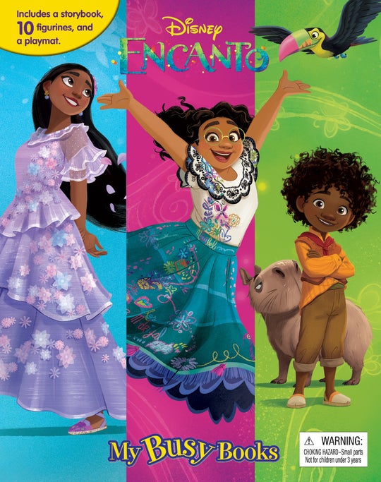 Disney Encanto Book, Disney Encanto Figurines, Encanto My Busy Book ...
